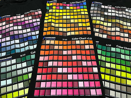 Color Chart V2.0 – 10 sheets – Fusion Print