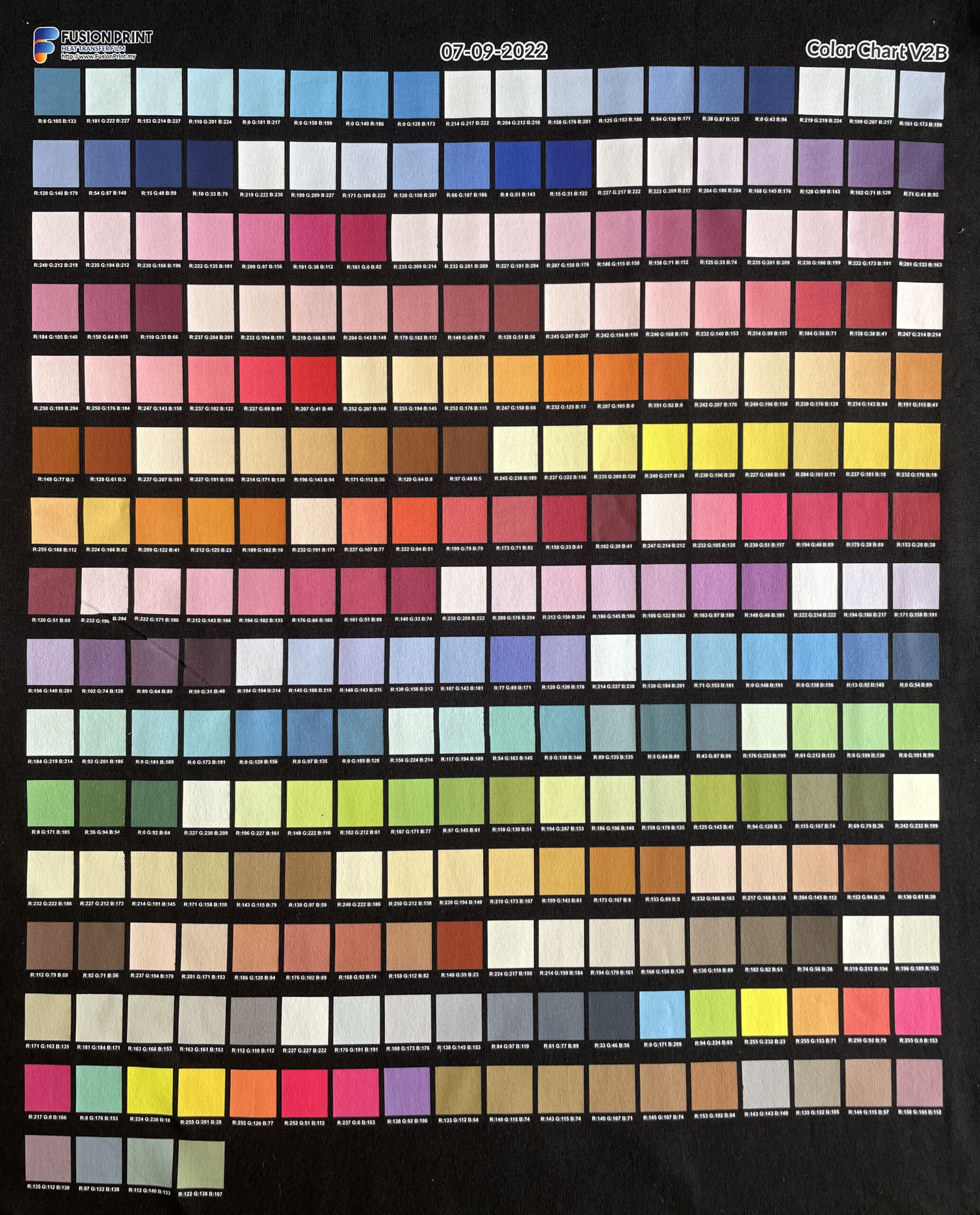 Cut Sheet Transfer 11.3 x 11.3 inch – Fusion Print