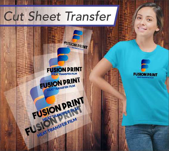 Cut Sheet Transfer 7.3 x 8.3 inch – Fusion Print